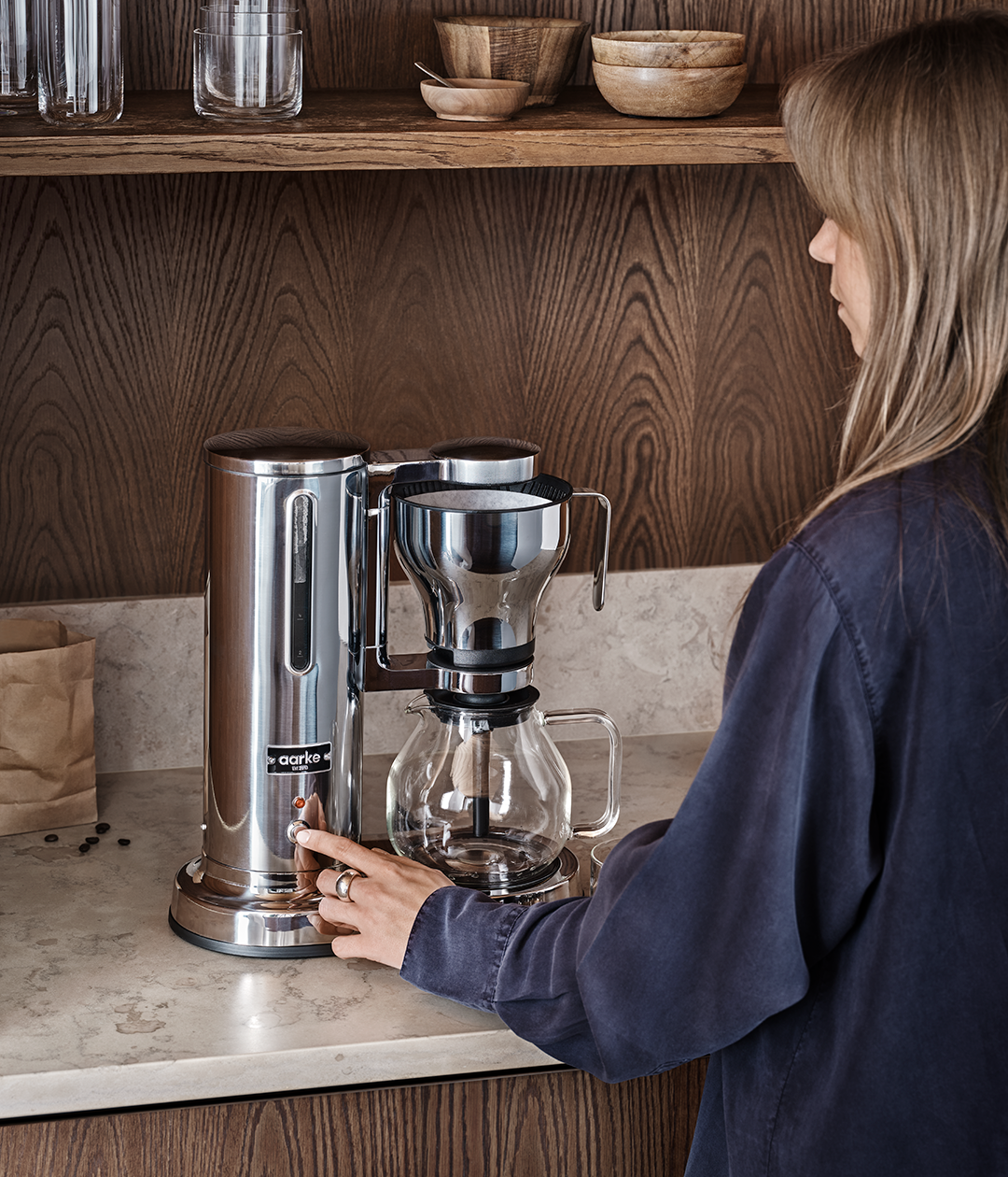 The Aarke Coffee System - Coffee Brewer and Coffee Grinder