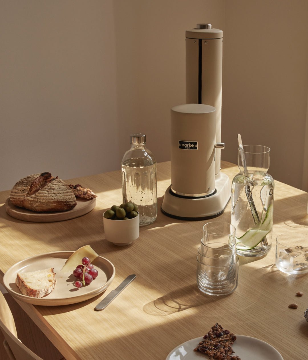 Aarke Carbonator Pro Sand Sparkling Water Maker Aarke Carbonator Pro Sand Sparkling Water Maker